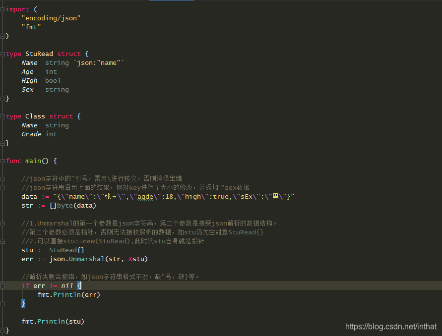 golang-json构建和解析：Marshal与Unmarsha、json转换为map_golang json.unmarshal-CSDN博客