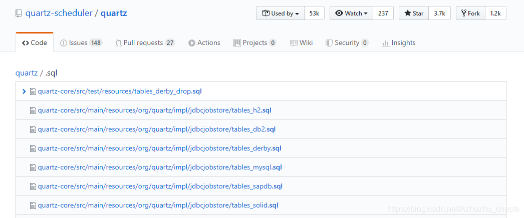 SpringBoot集成Quartz(建表语句获取+数据持久化配置)_oracle quartz 建表语句-CSDN博客