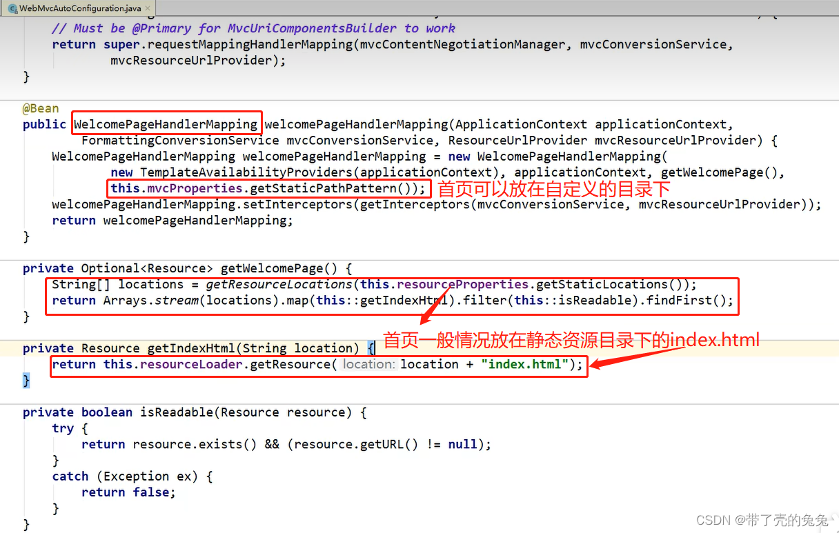 SpringBoot的首页与图标定制_spring boot项目设置html页面图标-CSDN博客