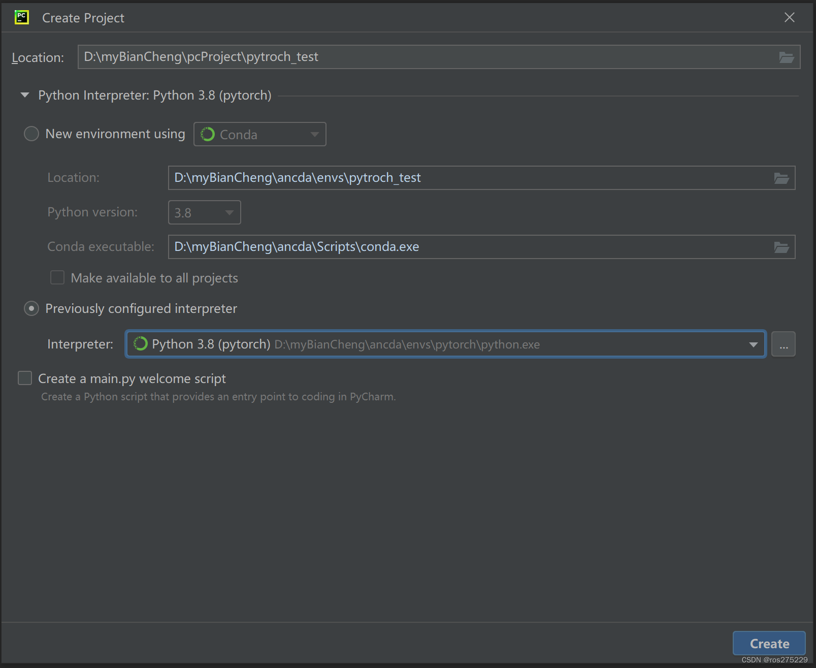 深度学习环境配置(Anaconda+pytorch+pycharm+cuda)_anaconda 深度学习环境配置-CSDN博客