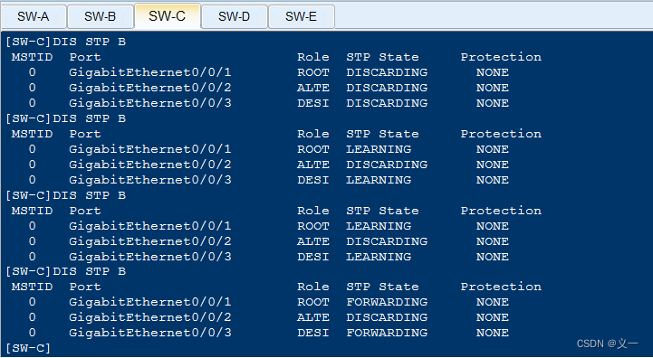 华为---STP（二）---STP报文和STP端口状态-CSDN博客
