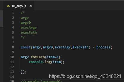 NodeJS学习之process常用的argv argv0 execArgv execPath_nodejs spawn argv0 的作用 ...