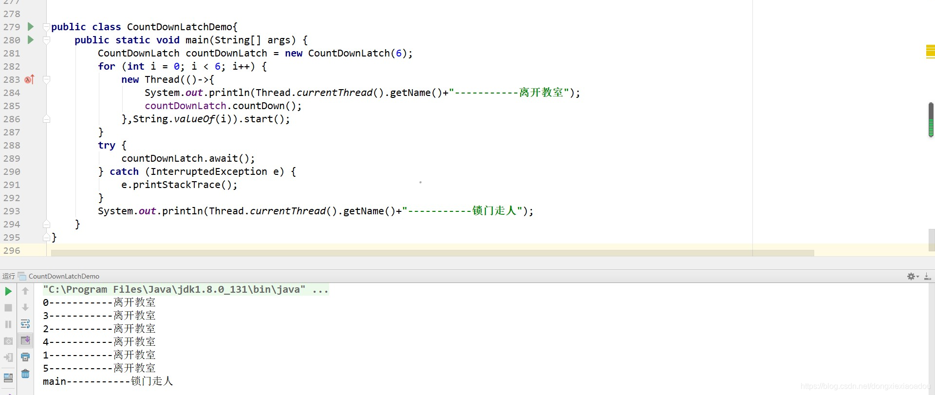 CountDownLatch，CyclicBarrier和Semaphore_countdownlatch和cyclicbarrier semphone-CSDN博客