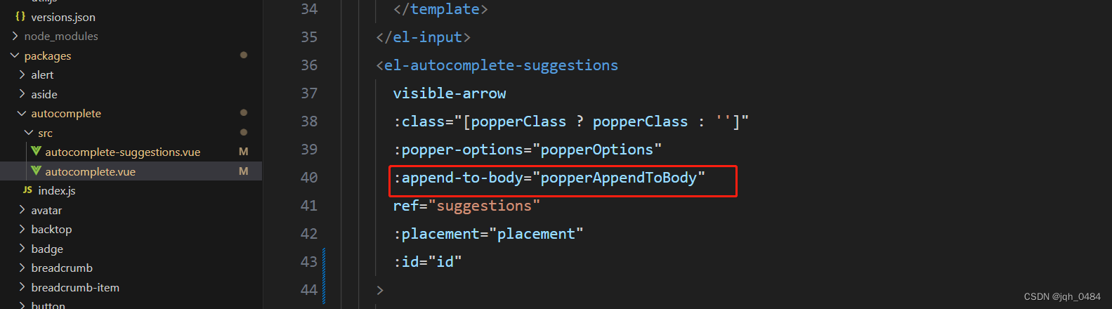 element-ui autocomplete 组件源码分享_el-autocomplete属性-CSDN博客