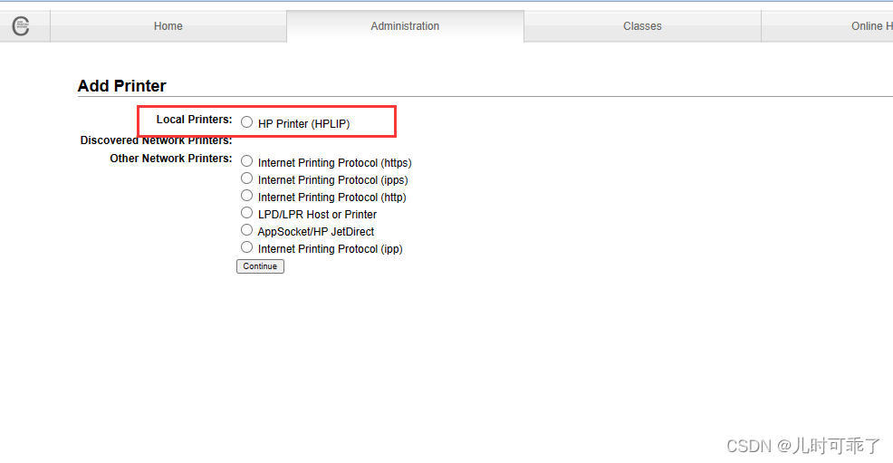 Linux CentOS调用打印机_localhost:631-CSDN博客