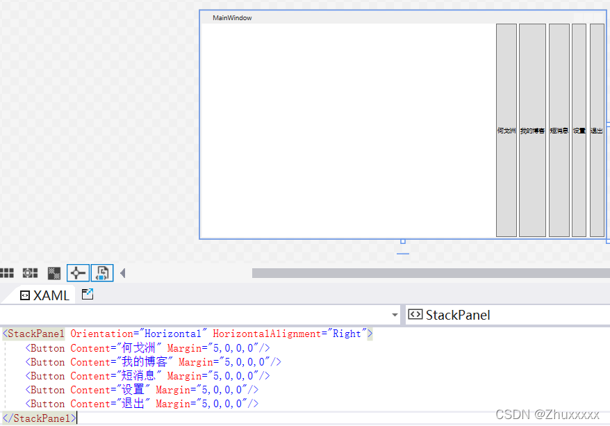 XAML布局详解：Grid, DockPanel, StackPanel, WrapPanel, UniformGrid, Canvas-CSDN博客