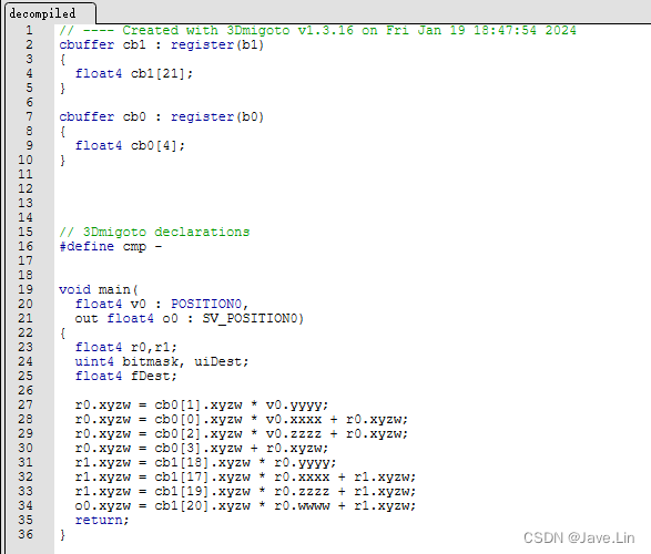 RenderDoc 增加 DXBC to HLSL 的 shader viewer-CSDN博客