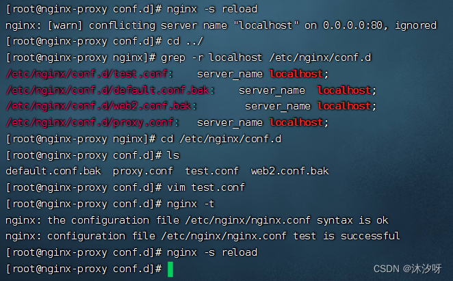 #*nginx: [warn] conflicting server name “localhost“ on 0.0.0.0:80, ignored_nginx: [warn ...