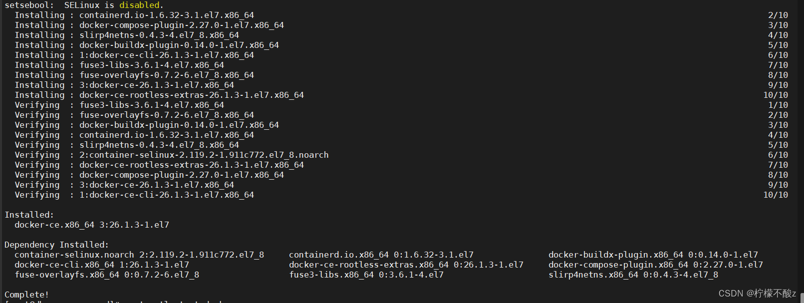 Centos 7 安装docker_centos7安装docker23.0.3-CSDN博客
