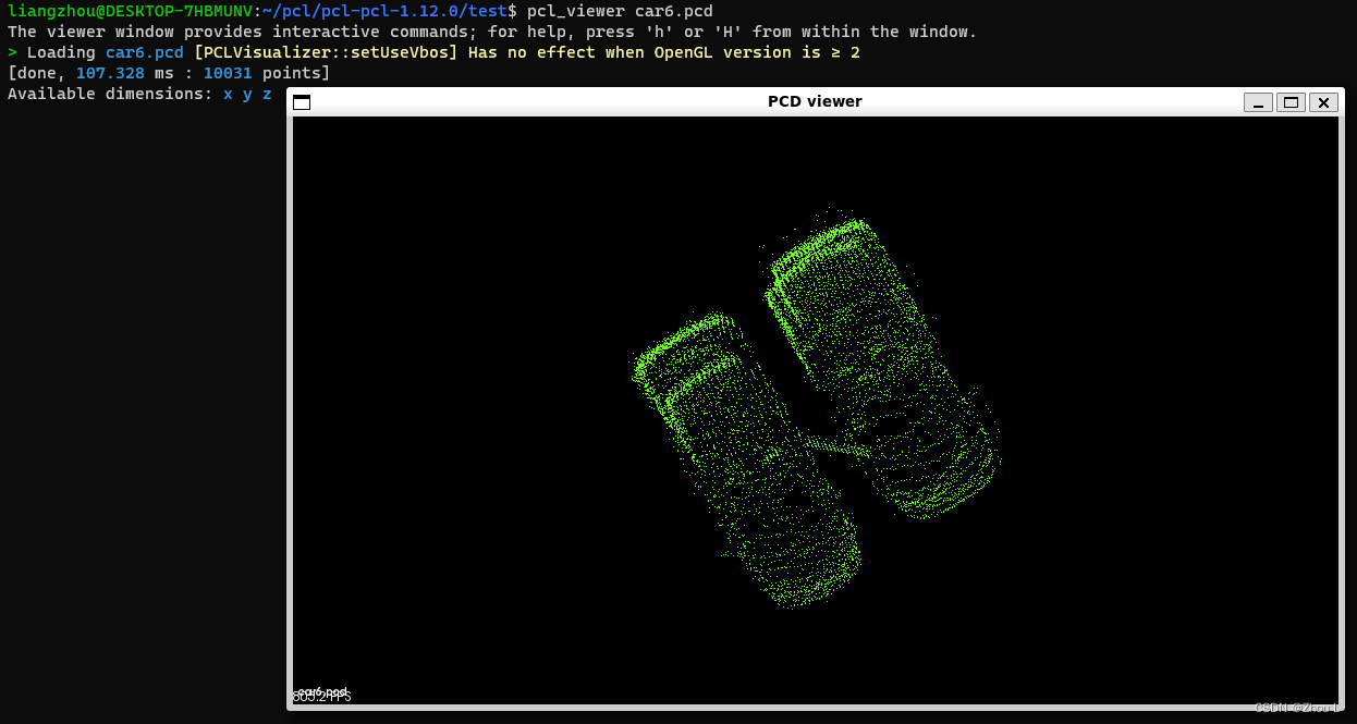 wsl2配置PCL并可视化_wsl 可视化-CSDN博客