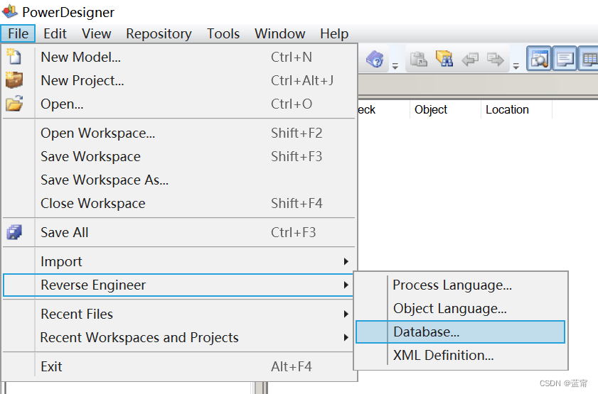 把sql转换为pdm_powerdesigner根据sql生成pdm-CSDN博客