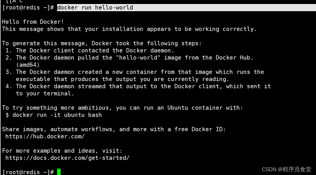 【docker】Hello World_docker pull hello-world-CSDN博客