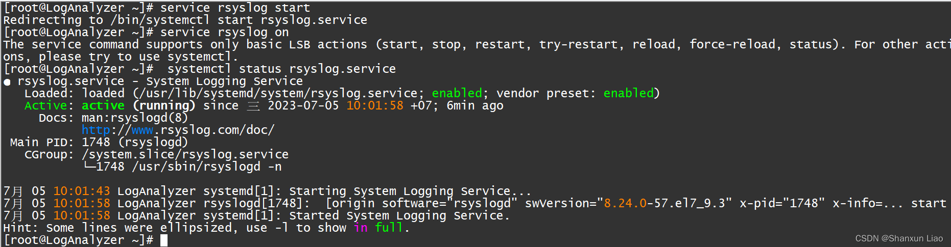 Install Configure LogAnalyzer with Rsyslog On CentOS 7_jpgraph error: 25001this php installation ...