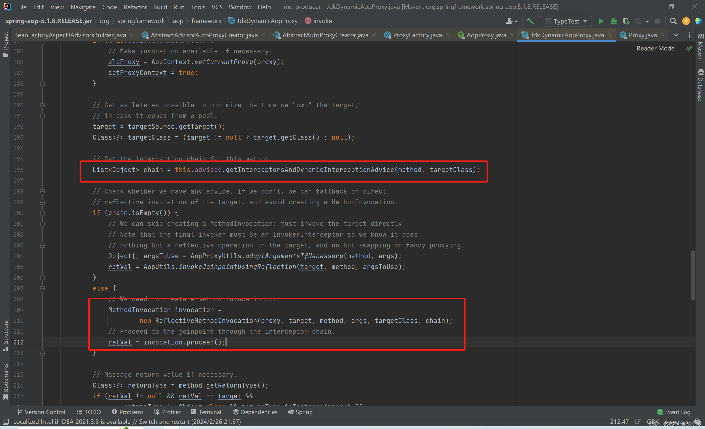 Spring AOP源码总结_aop如何获得advisor-CSDN博客