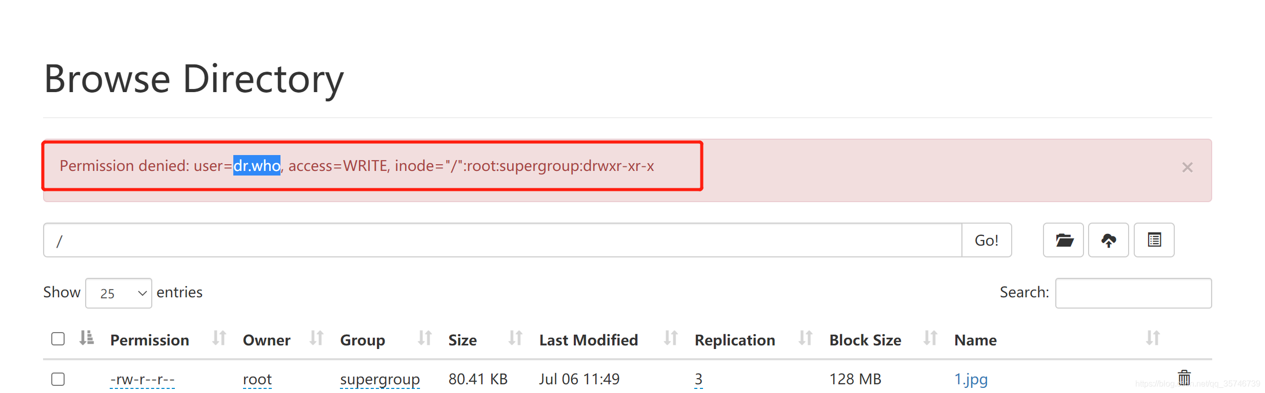 大数据--操作HDFS权限错误--记录_hdfs wr.who-CSDN博客