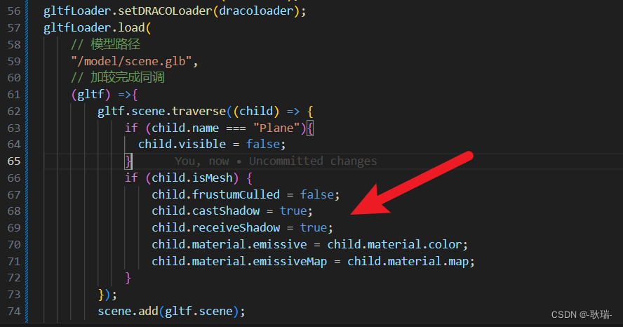 WEB 3D技术 three.js 3D贺卡(3) 点光源灯光动画效果_3dweb灯光-CSDN博客