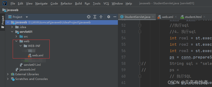 基于IDEA的JAVAWeb-Servlet开发，实现网页对MySQL进行简单的CRUD_java实现mysql中crud-CSDN博客