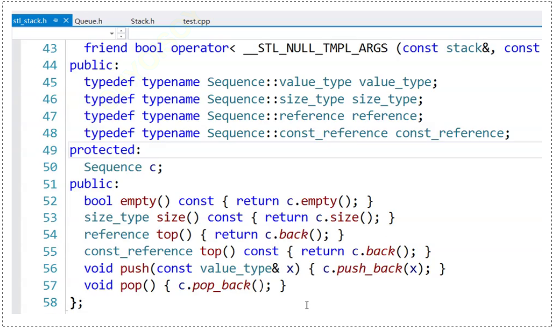 ⚡【C++要笑着学】(24) 模拟实现栈和队列类：Functor 仿函数 | 模拟实现 stack | 模拟实现 queue | 模拟实现 priority_queue_c++ functor ...
