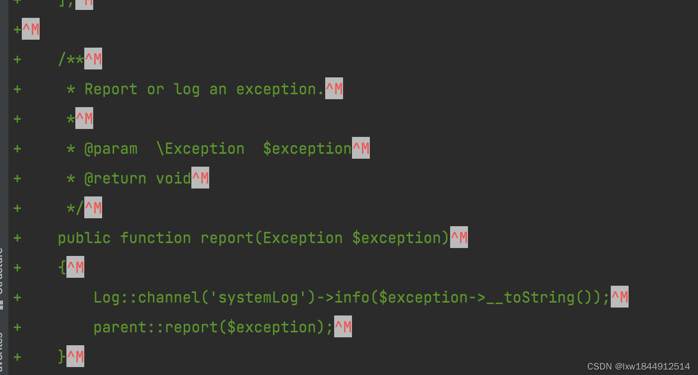 windows下回车换行符在Linux下显示^M问题_lf line terminators-CSDN博客