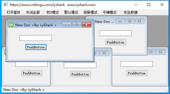 C/C++ Qt MdiArea 多窗体组件应用_qt mdi area-CSDN博客