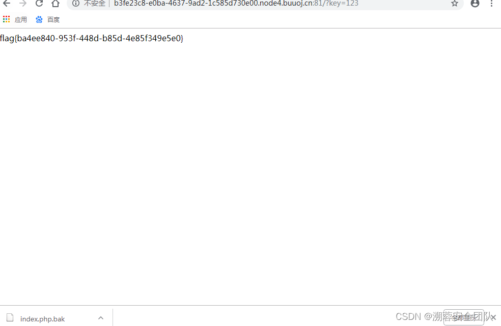 Buuctf [ACTF2020 新生赛]BackupFile1 WP解析-CSDN博客