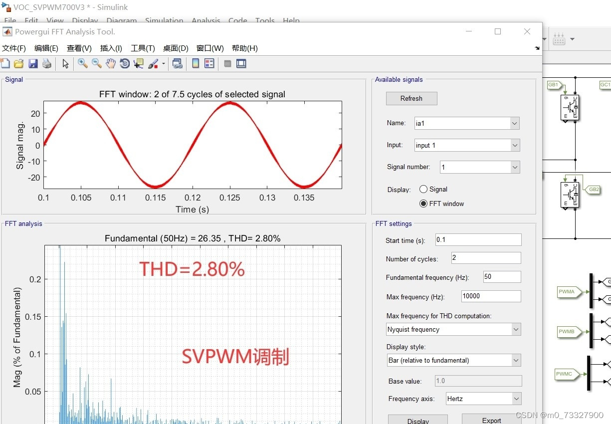PWM整流器仿真模型，SVPWM调制方式，空间矢量调制，仿真模型。 PWM整流器matlab仿真模型，SVPWM调制_电流型pwm整流器仿真模型-CSDN博客