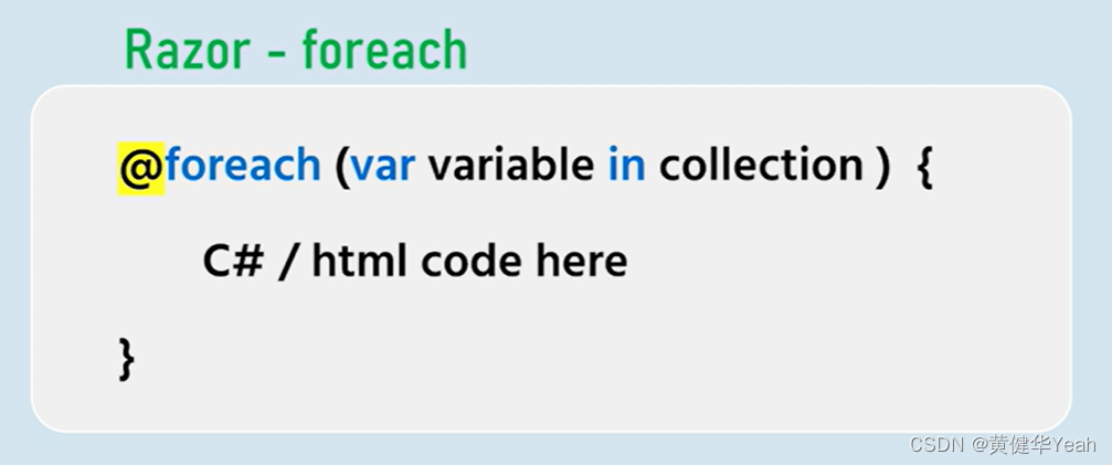 071 Foreach-CSDN博客
