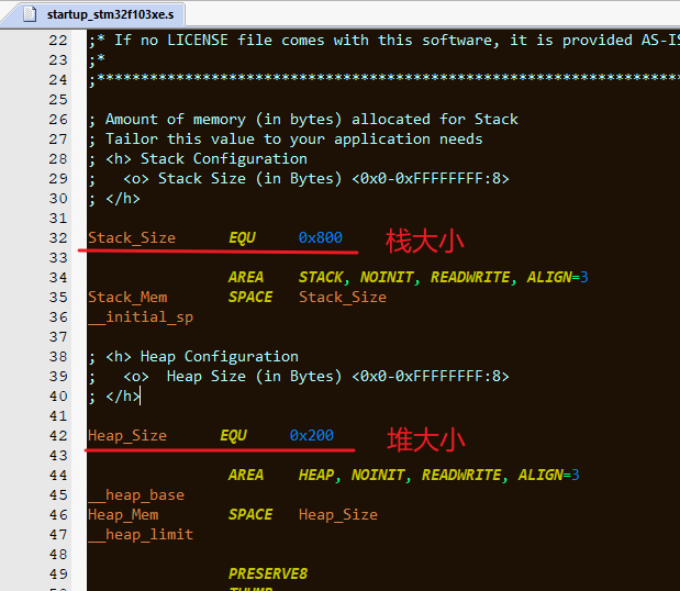 一文搞懂MCU RAM的分配_program size-CSDN博客