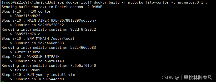 Error response from daemon: failed to parse mydockerfile-centos: ENV must have two arguments-CSDN博客