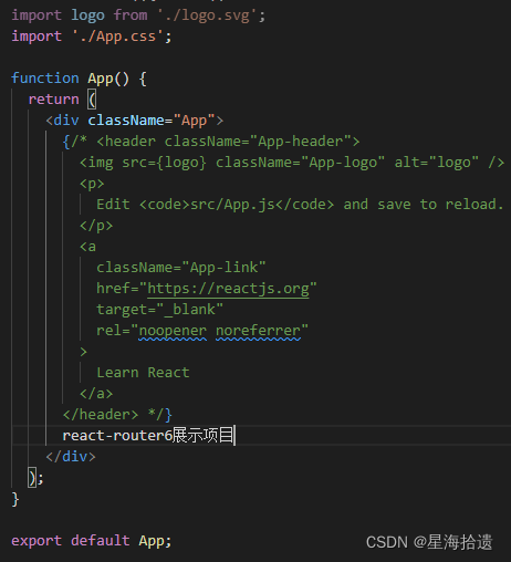 react-router6_react-route 6 创建项目-CSDN博客