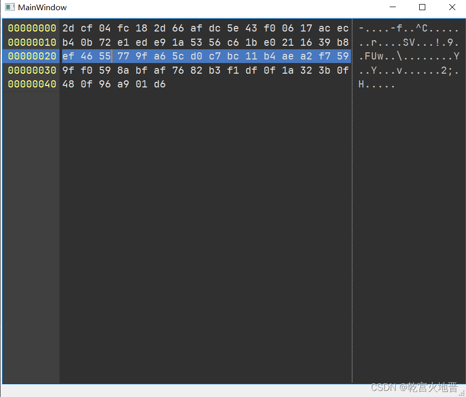 【QT】带行号以及缩略图显示的十六进制QPlainTextEdit_qtextedit 16进制显示-CSDN博客