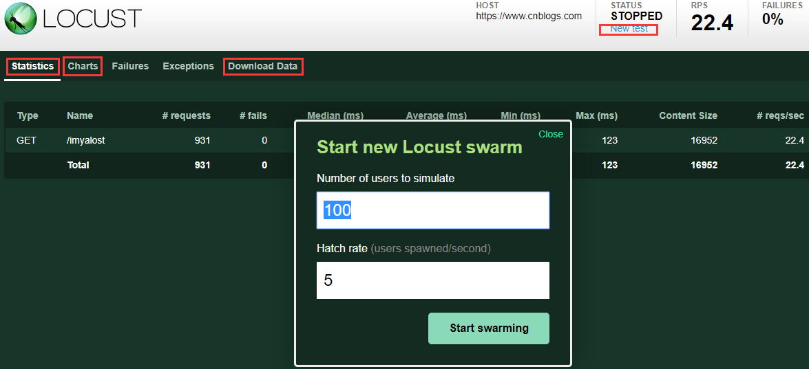 Locust python压测工具安装与使用_lucast between-CSDN博客
