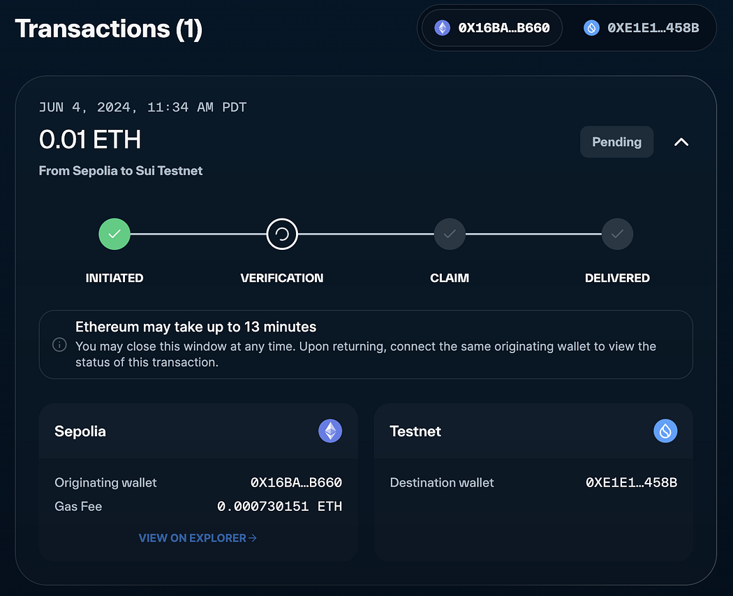 Sui Bridge在测试网上线并推出10万SUI激励计划_ustd可以转移0.000001么?-CSDN博客