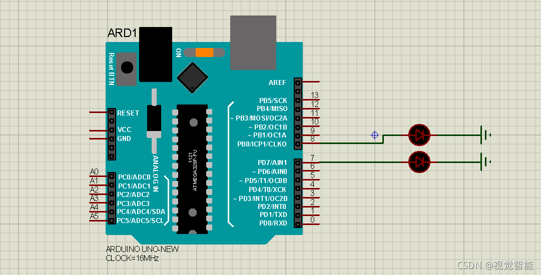 Arduino与proteus仿真实例 同时使用多个计时器arduino 双定时程序 Csdn博客