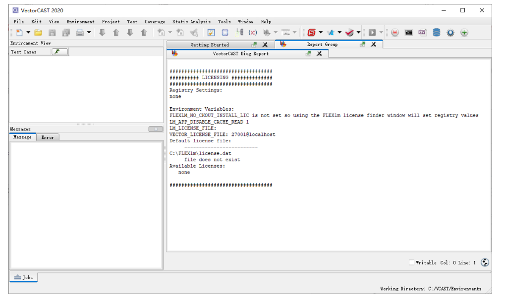 VectorCAST软件的License 配置_vecotrcast添加license-CSDN博客