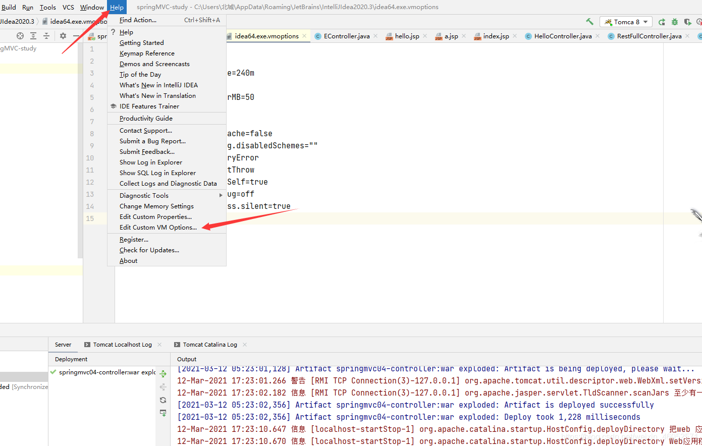 Springmvc乱码问题及tomcat控制台输出中文乱码springmvc Tomcat控制台乱码问题解决方案 Csdn博客