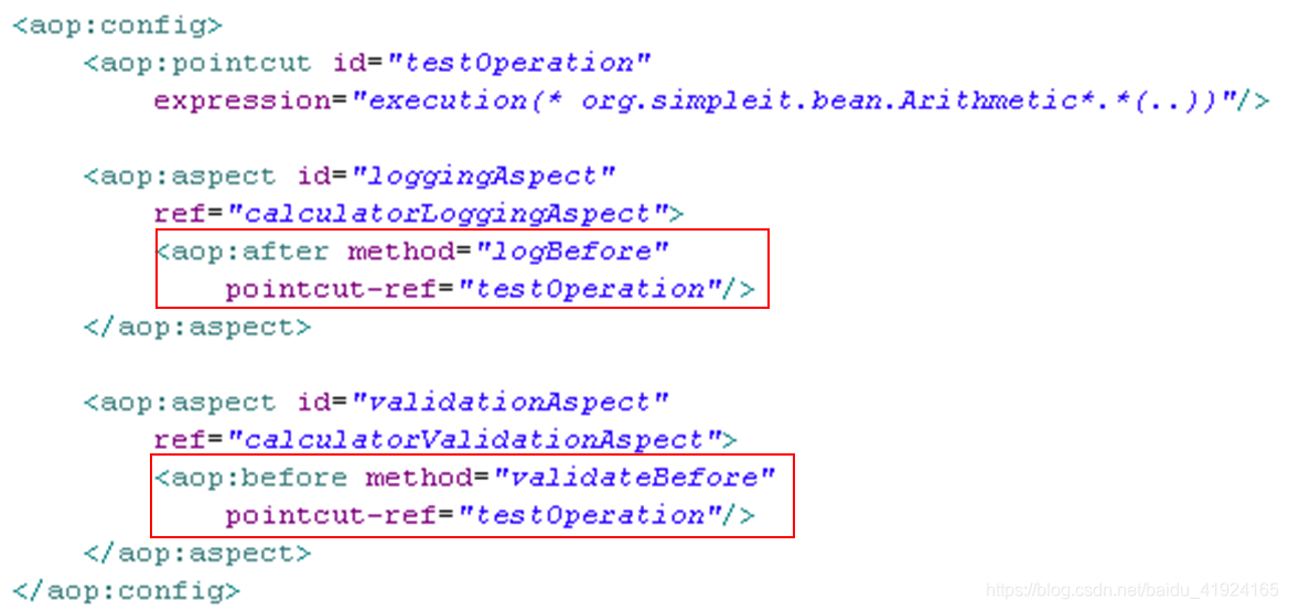 SpringAOP切面_XML配置@Before、@After、@AfterReturning、@AfterThrowing、@Around_切面 after afterreturn-CSDN博客