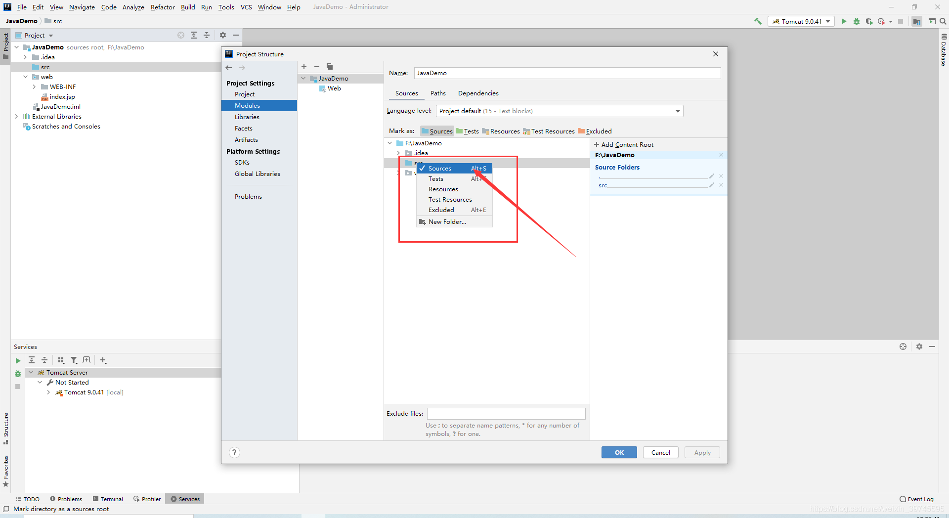 IDEA中Servlet的无法通过Create New Servlet创建Servlet的解决办法_src新建没有create new servlet-CSDN博客