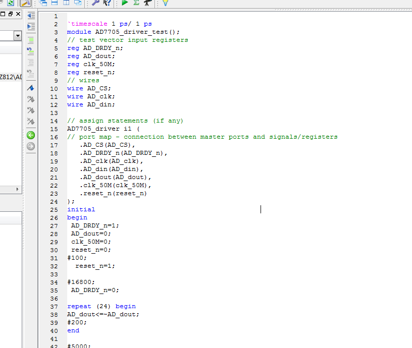 基于FPGA的AD7705驱动设计Verilog代码ISE 仿真_fpga 驱动ad7705-CSDN博客
