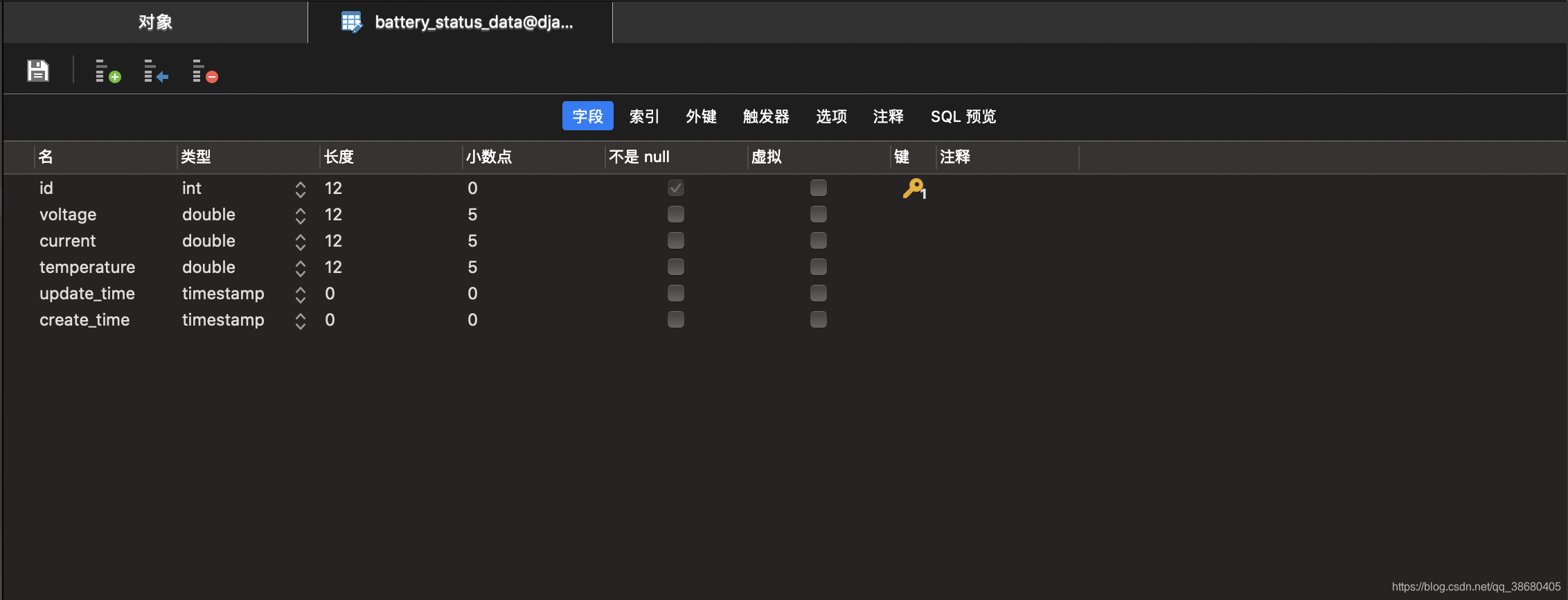 Python3的Django利用Mysql中已经手动建好数据库中的表反向生成对应的Model映射代码_python中模型和数据库表名怎么对应-CSDN博客