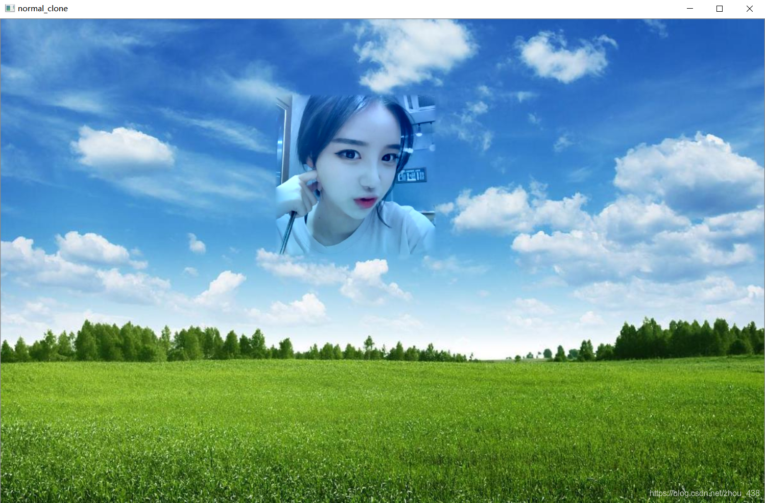 使用OpenCV的seamlessClone实现自然图像融合-CSDN博客