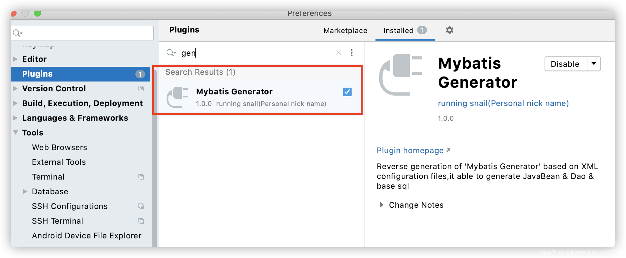 IDEA Mybatis-generator插件配合database实现逆向工程_idea database mybatis-generator-CSDN博客