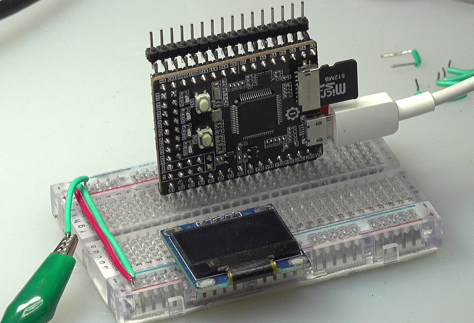 自制pyBoard的I2C实验，应用MicroPython_面包板搭建 i2c通讯电路-CSDN博客