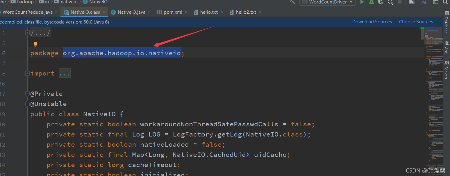 IDEA遇到Exception in thread “main“ java.lang.UnsatisfiedLinkError: org ...