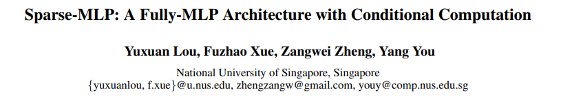 深度学习之图像分类（二十八）-- Sparse-MLP(MoE)网络详解_sparse moe-CSDN博客