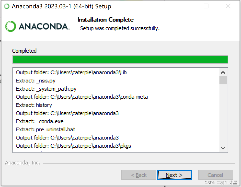 --AutoLeaders--2023全栈组系列教程 第1章 Python环境的安装与配置_clear the package cache upon completion-CSDN博客