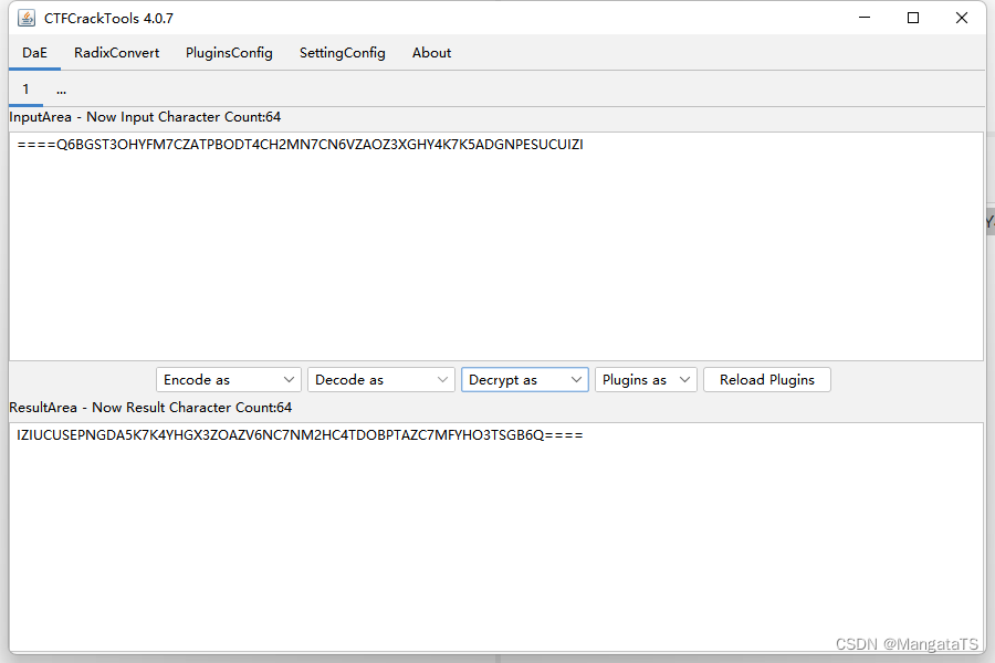 XSCTF联合招新【真是阳间题】（MSIC+Crypto）_3d3d3d3d513642475354334f4859464d37435a415450424f44-CSDN博客