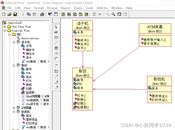 Uml软件建模教程实验三类图实例uml建模实例 Csdn博客