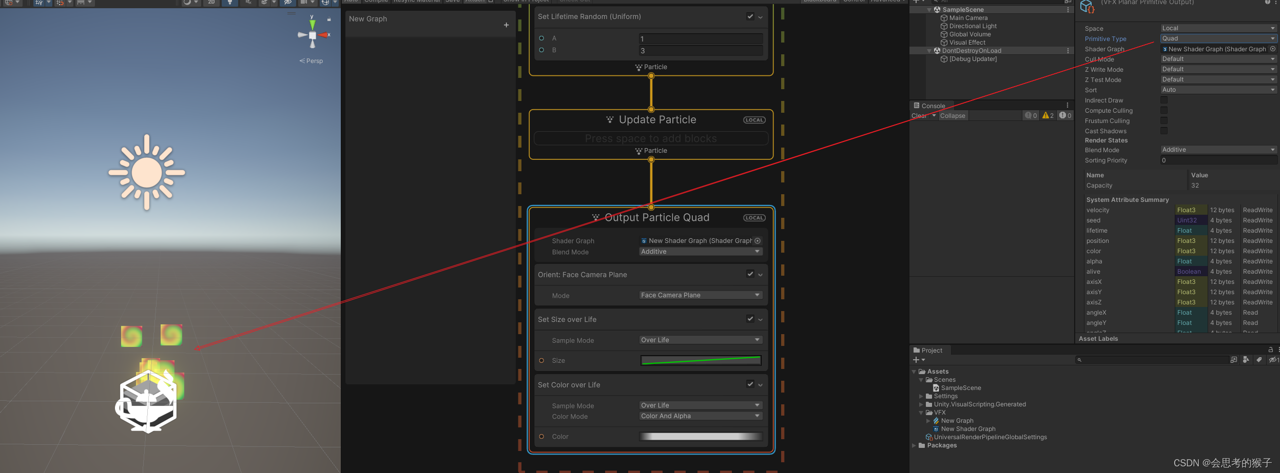 Unity VFX Output 模块详解_unity output particle mesh没有shader-CSDN博客