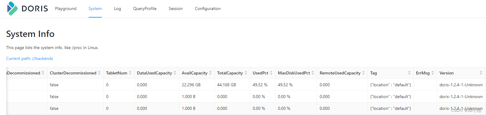 doris经典bug_doris修改密码-CSDN博客